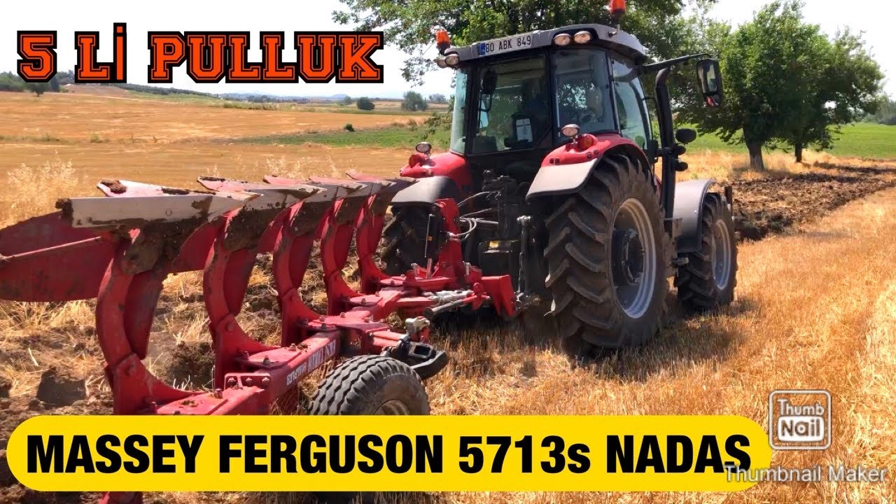 ALPLER 5’Lİ DÖNERLİ PULLUK - YouTube