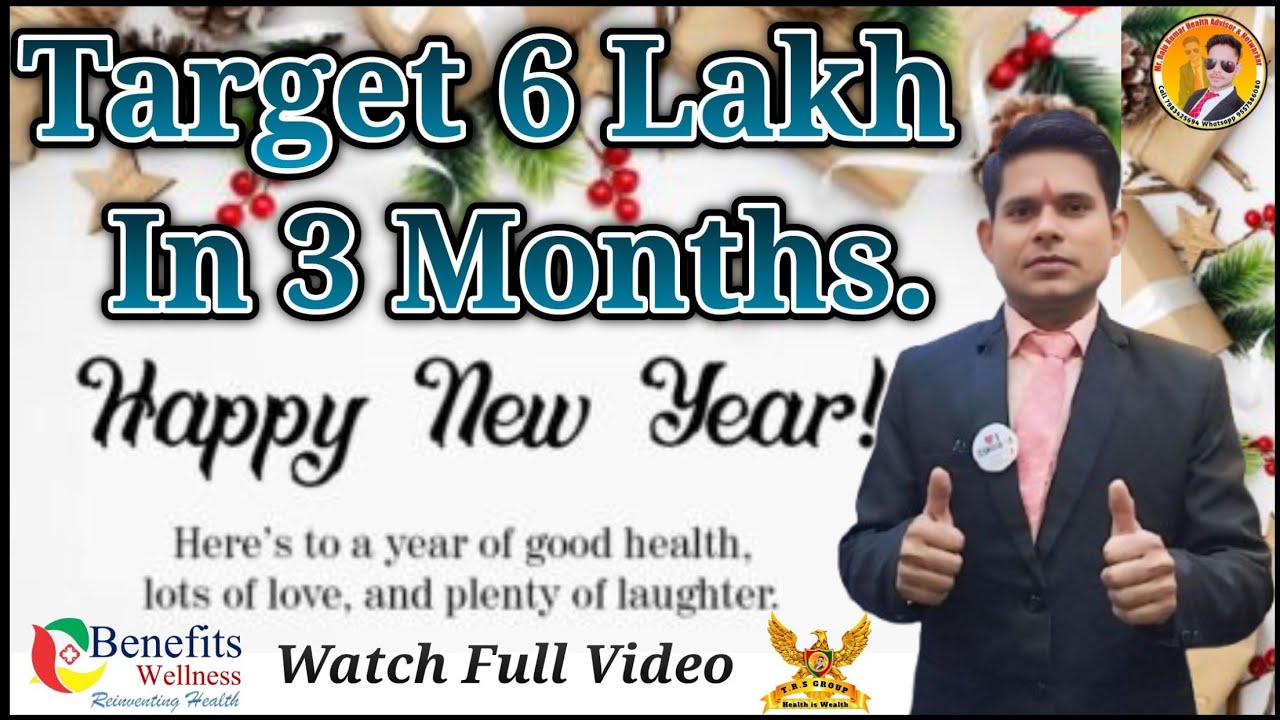 Target 6 Lakh In 3 Months|| Happy New Year|| By Raju Prajapati ...