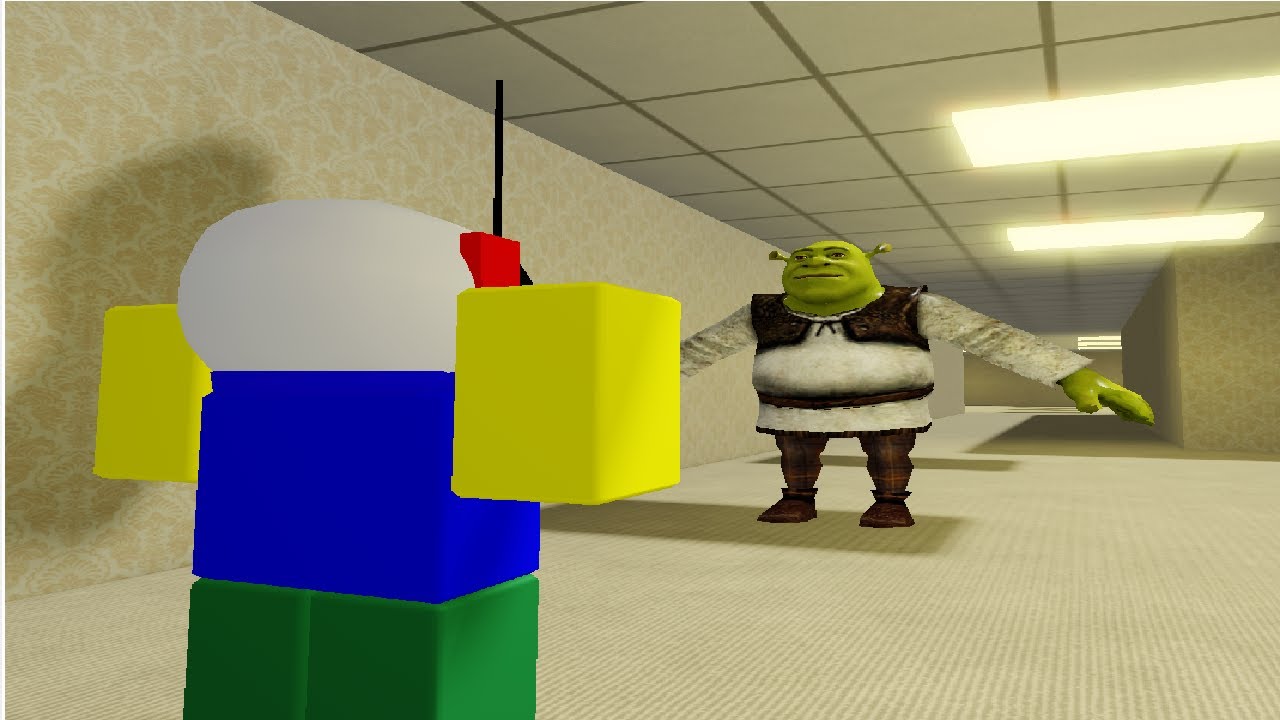 Shrek in the backrooms walkthrough levels 1-10 - YouTube