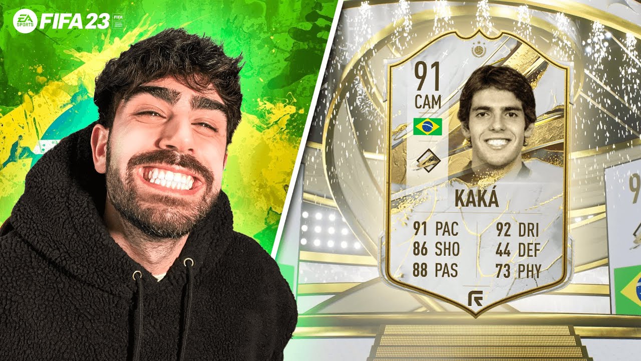 I Completed The Best Icon Sbc On Fifa 23 Prime Icon Kaka Sbc Youtube
