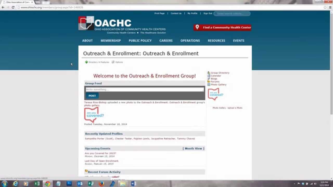 How to Use OACHC's Group Feature - YouTube