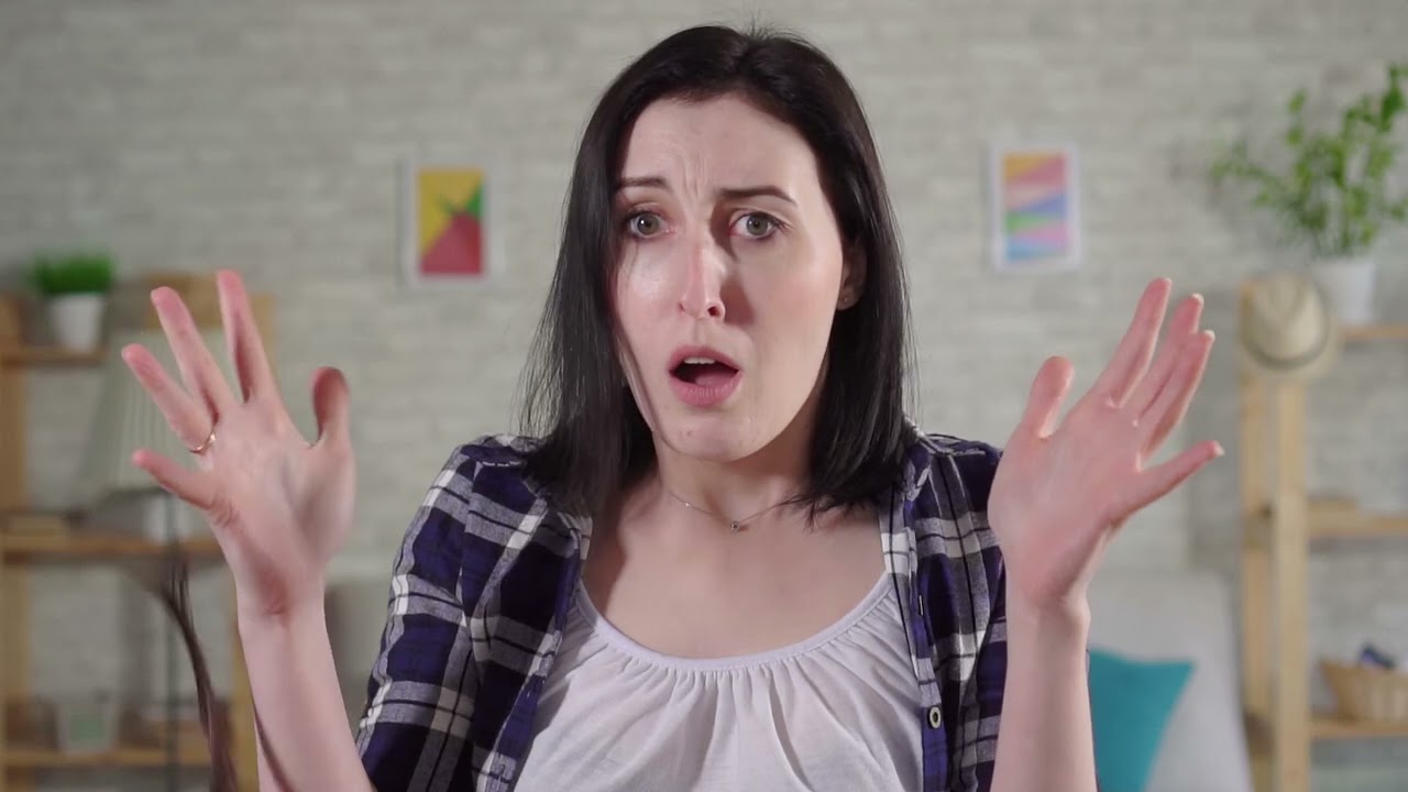 young woman shock from hair loss hair problems 2022 08 04 19 00 26 utc - YouTube