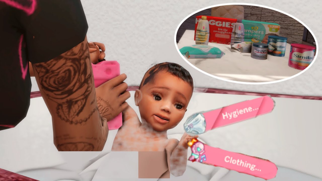 Upgrade Your Sims 4 Babies with Realistic Baby Care: Shampoo, Diapers ...