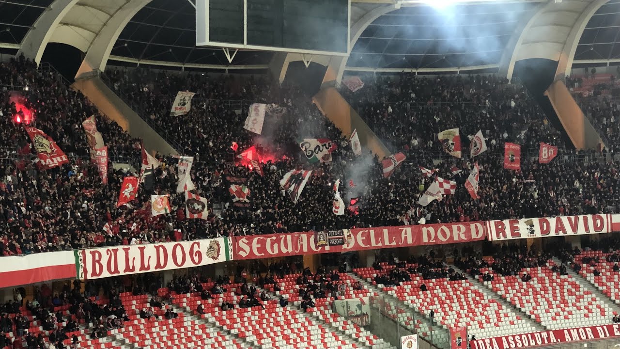 ULTRAS & FANS: 13 MINUTES OF ULTRAS CURVA NORD BARI | SSC Bari - FC ...