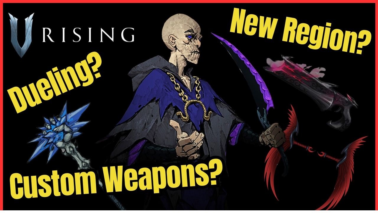 V Rising Devs Unveil REFRESHING Plans for Patch 1.1! | Dev Update #27 ...