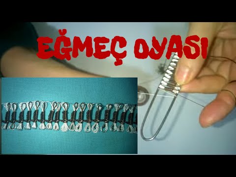 Eğmeç Oyası Örneği Sıralı Model Yapılışı / Pratik El işleri