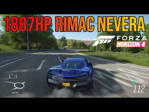 Rimac Nevera (replica) - Forza Horizon 4 Gameplay - YouTube
