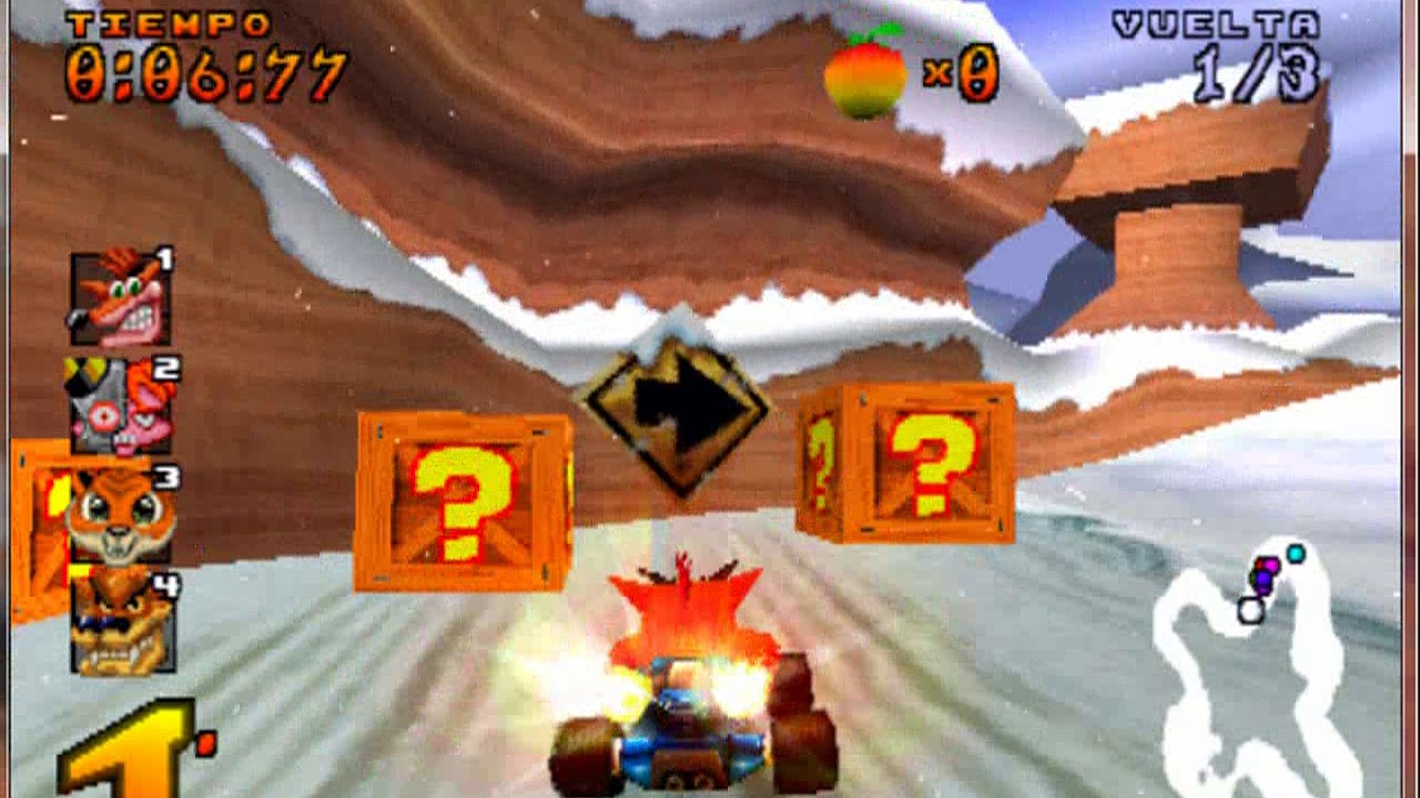 Gameplay Crash Team Racing (PLAY STATION ONE) - YouTube