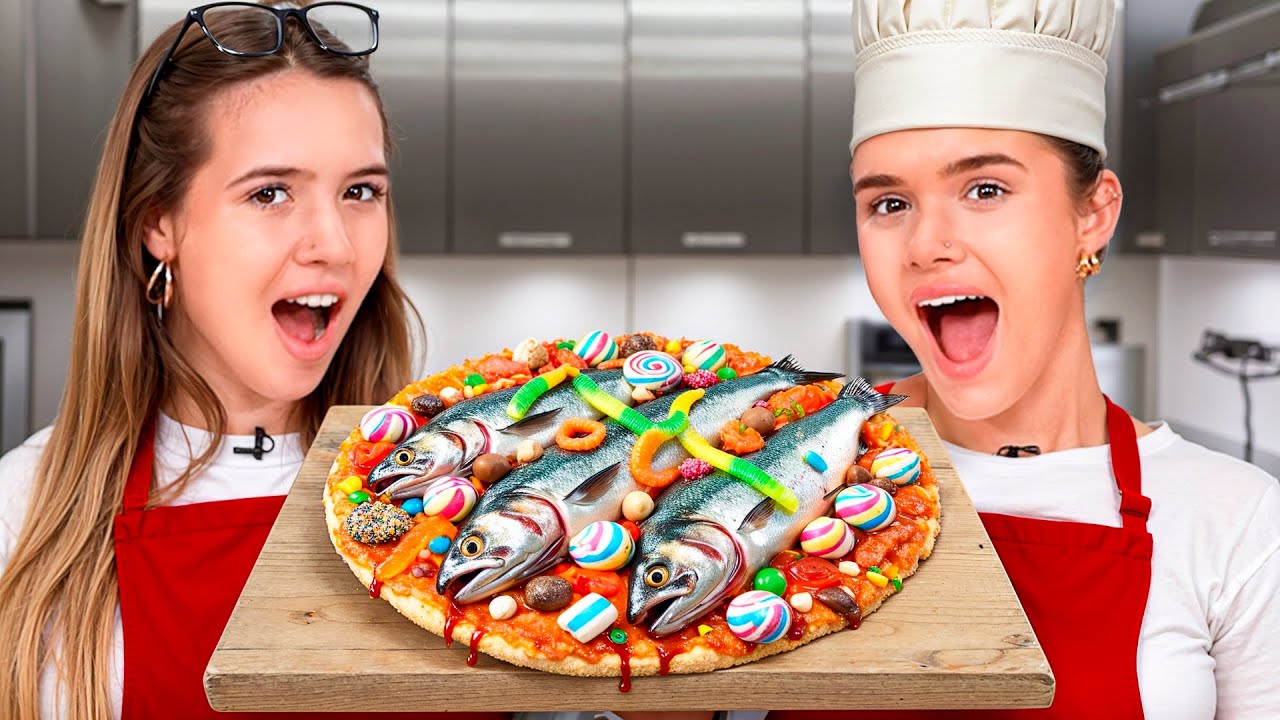 Cooking Pizza With The WRONG Ingredients! - YouTube