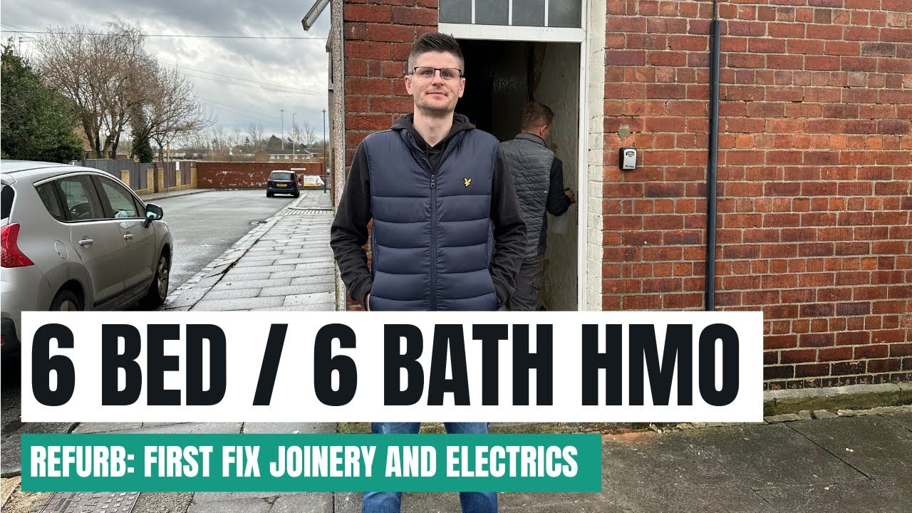 Part 3: 6 Bed HMO Conversion - First Fix Joinery and Electrics! - YouTube