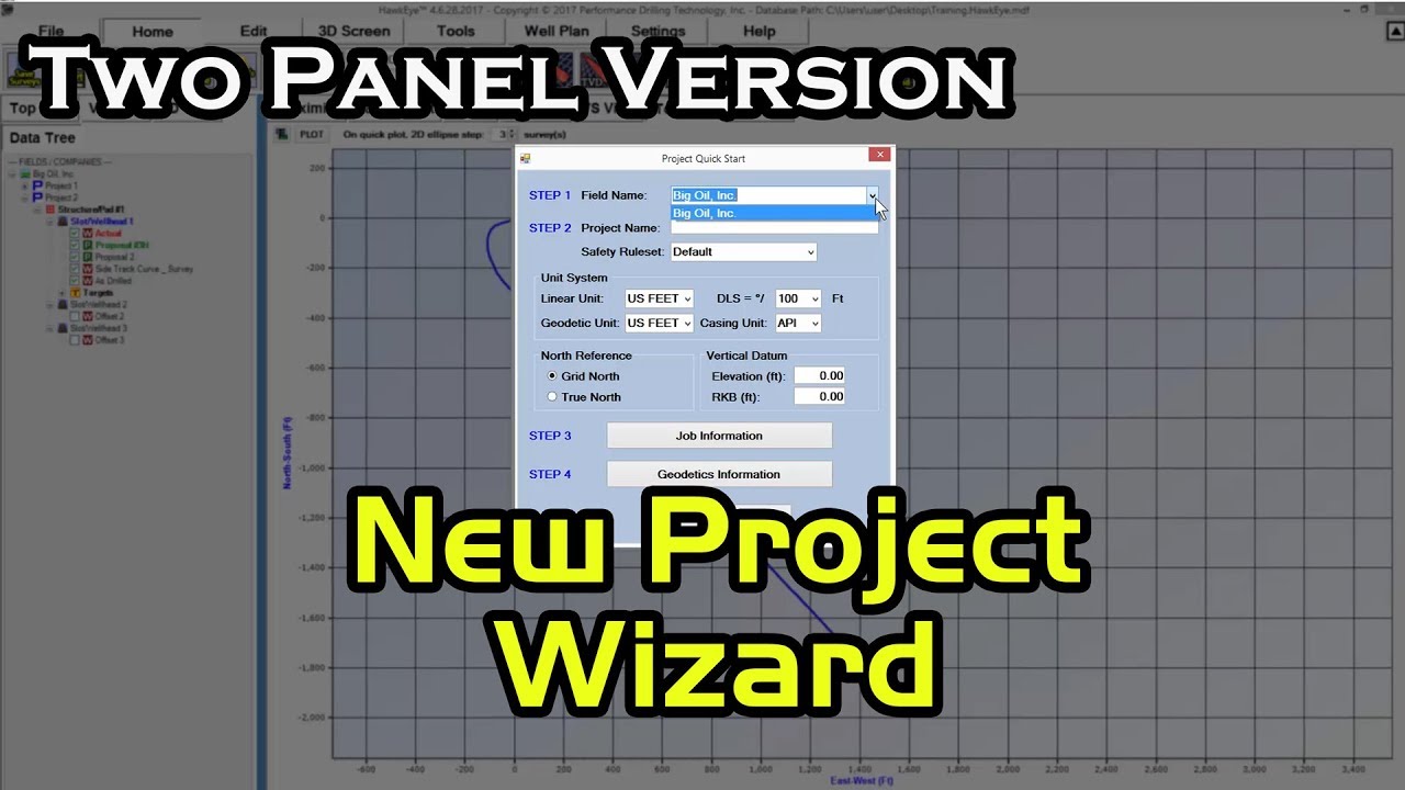 New Project Wizard - YouTube