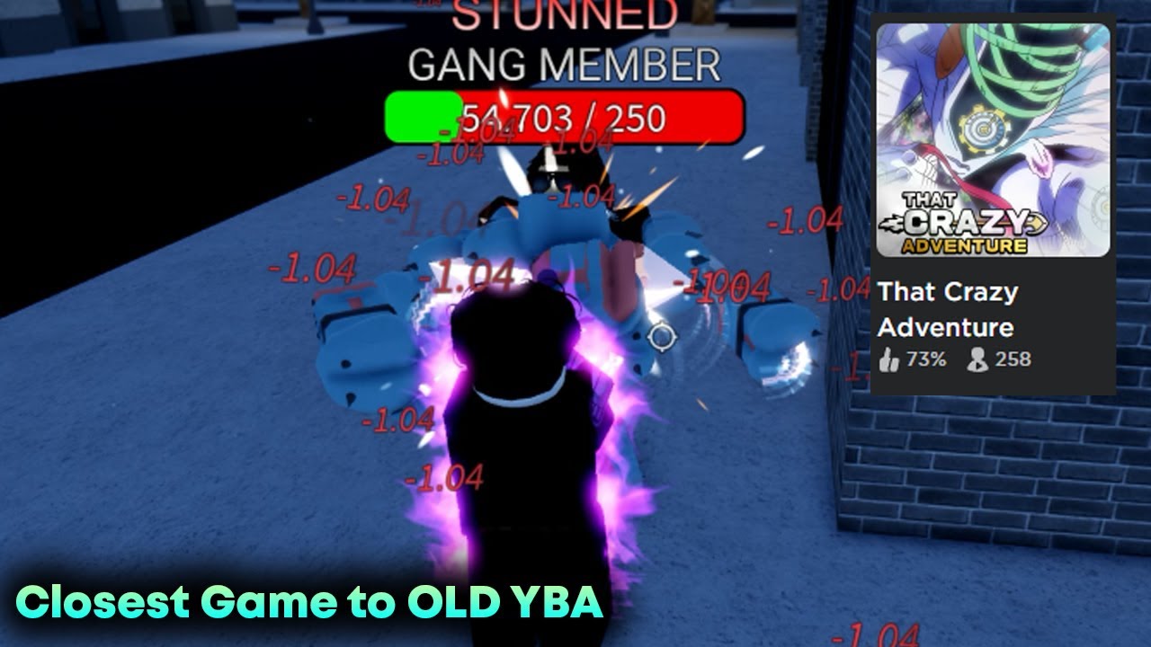 THE CLOSEST GAME TO OLD YBA - YouTube