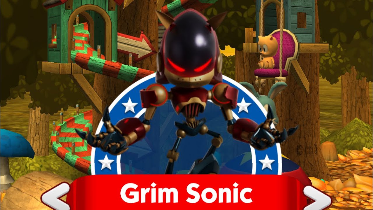 I ran 6,000,000 m as Grim Sonic! - YouTube