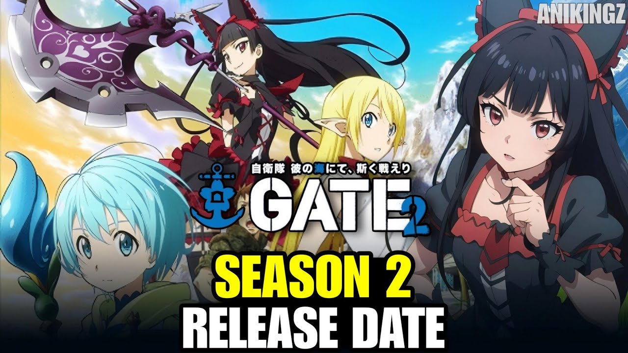 GATE Anime Season 2 Release Date & Everything You Need To Know - YouTube