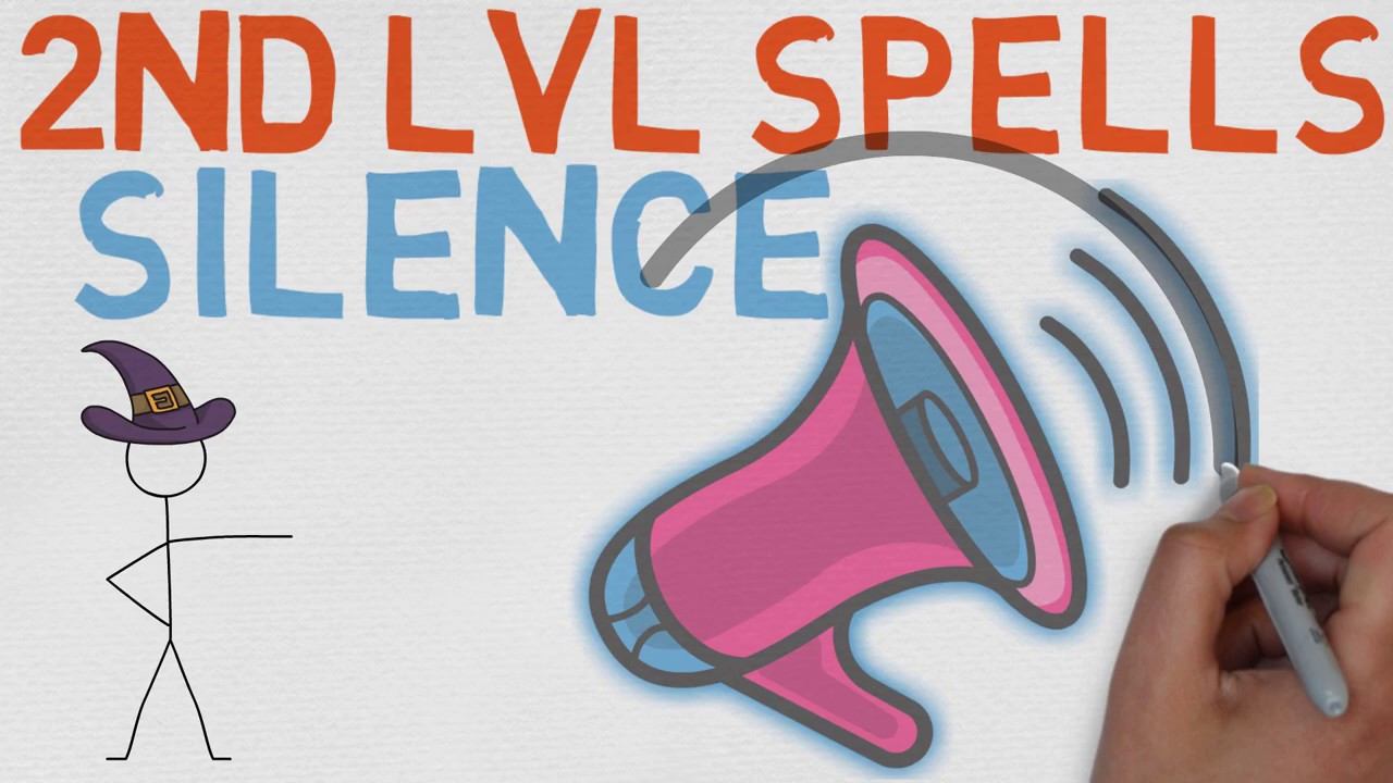 2nd Level Spell #67: Silence (DnD 5E Spell) - YouTube