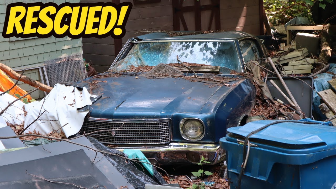 FREE ABANDONED VEHICLES RESCUED FROM HOARDER HOUSE - YouTube