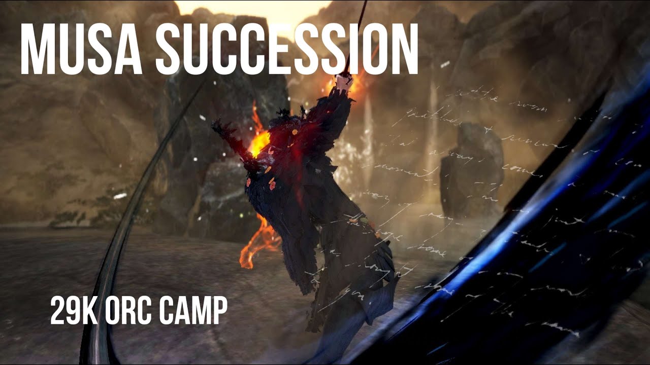 BDO - Musa Succession - Orc Camp 29k - YouTube