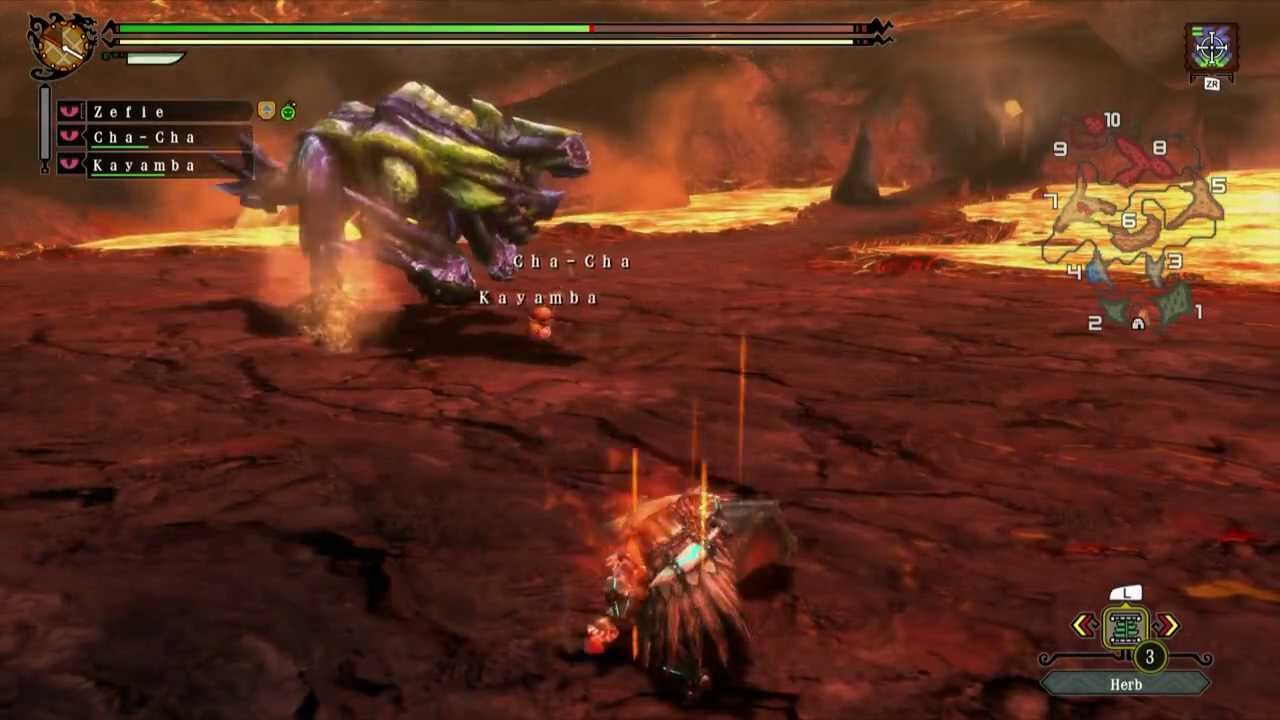 MH3U - Moga Village 8 Star "'Brachydios' Means Trouble" Quest - YouTube