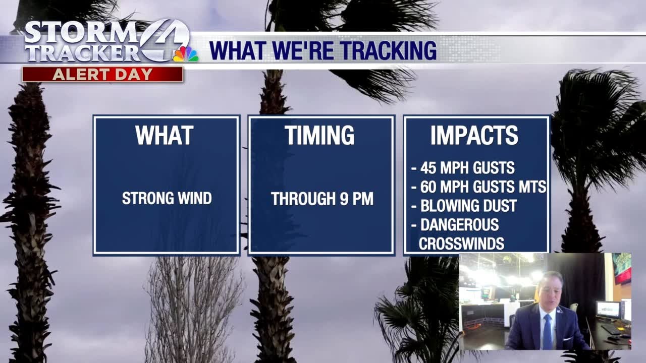 STORMTRACKER 4 Alert Day wind update - YouTube