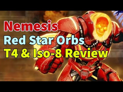 Nemesis! 30 x Red Star Orbs! T4 & Iso-8 Review! Death Seed Team ...