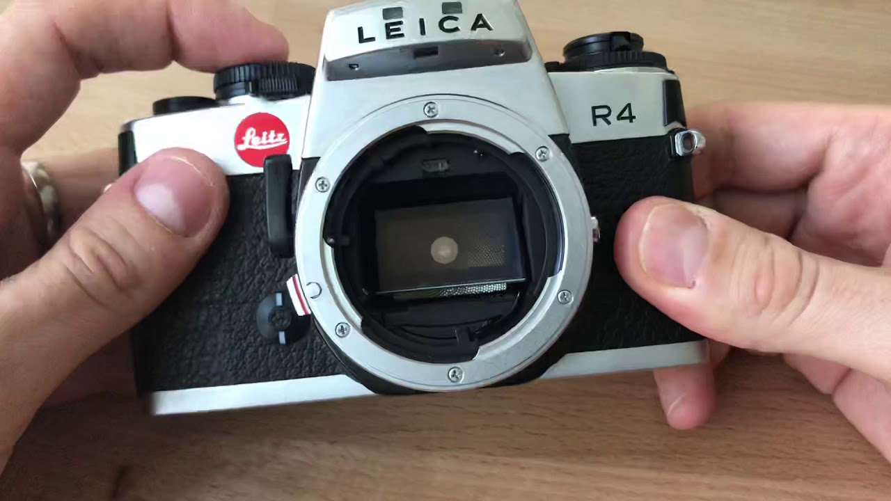 Leica R4 shutter speed problem in manual mode - YouTube