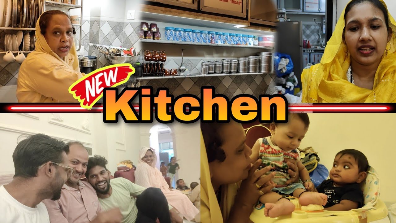 New Kitchen ki Arrangement 🍛🥘| New Home | mr.sar_faraz - YouTube