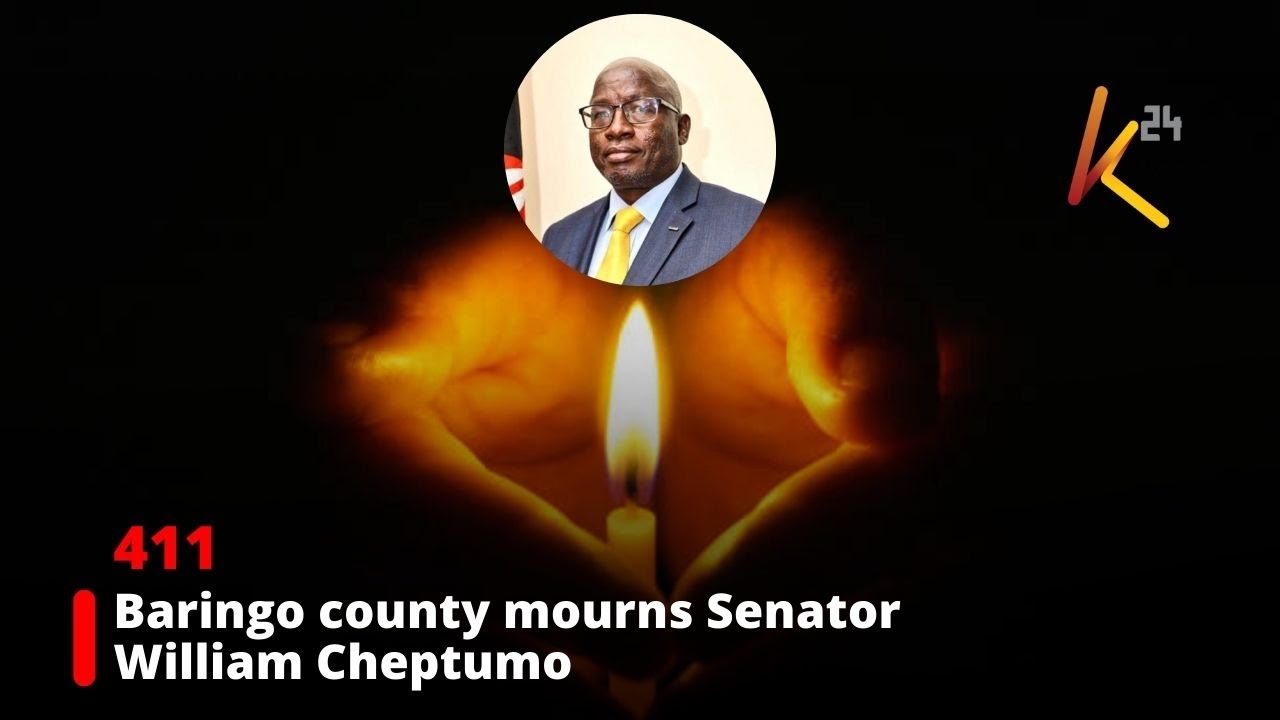 Baringo leaders and residents mourn Senator William Cheptumo - YouTube