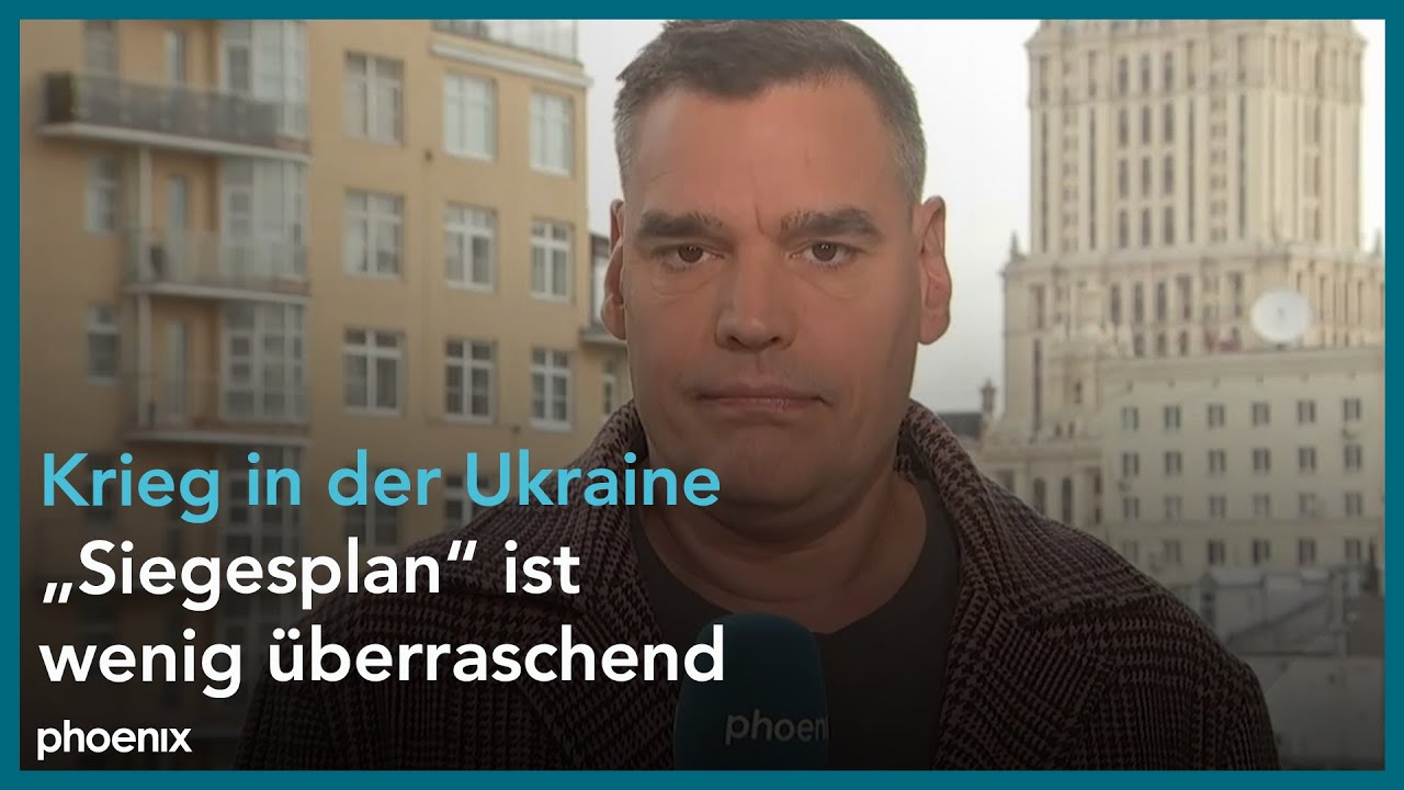 Krieg in der Ukraine: Schaltgespräch mit Armin Coerper (ZDF-Studio ...