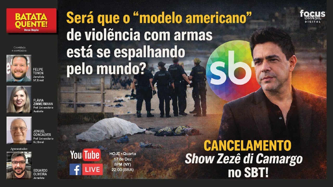 Será que o “modelo americano” de violência com armas está se espalhando ...
