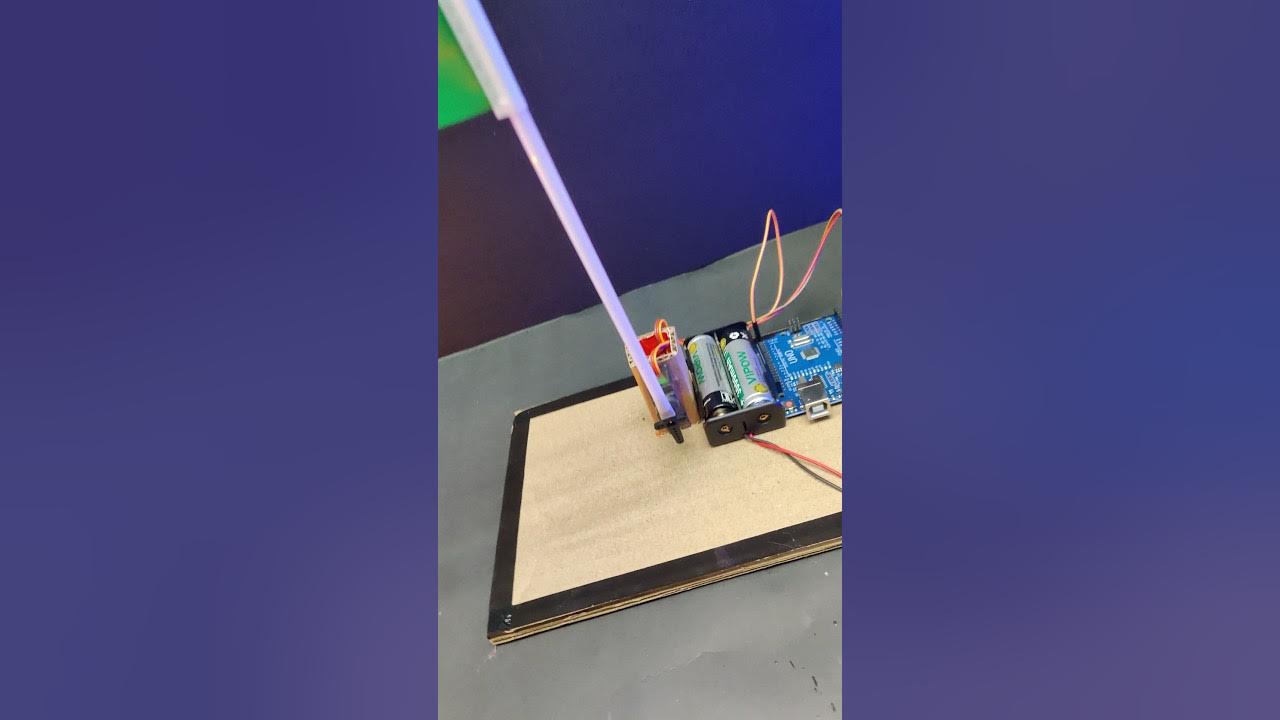 Flag Hoisting use Arduino Uno #sciencproject #15august #republicday #arduinoprojects #26january ...