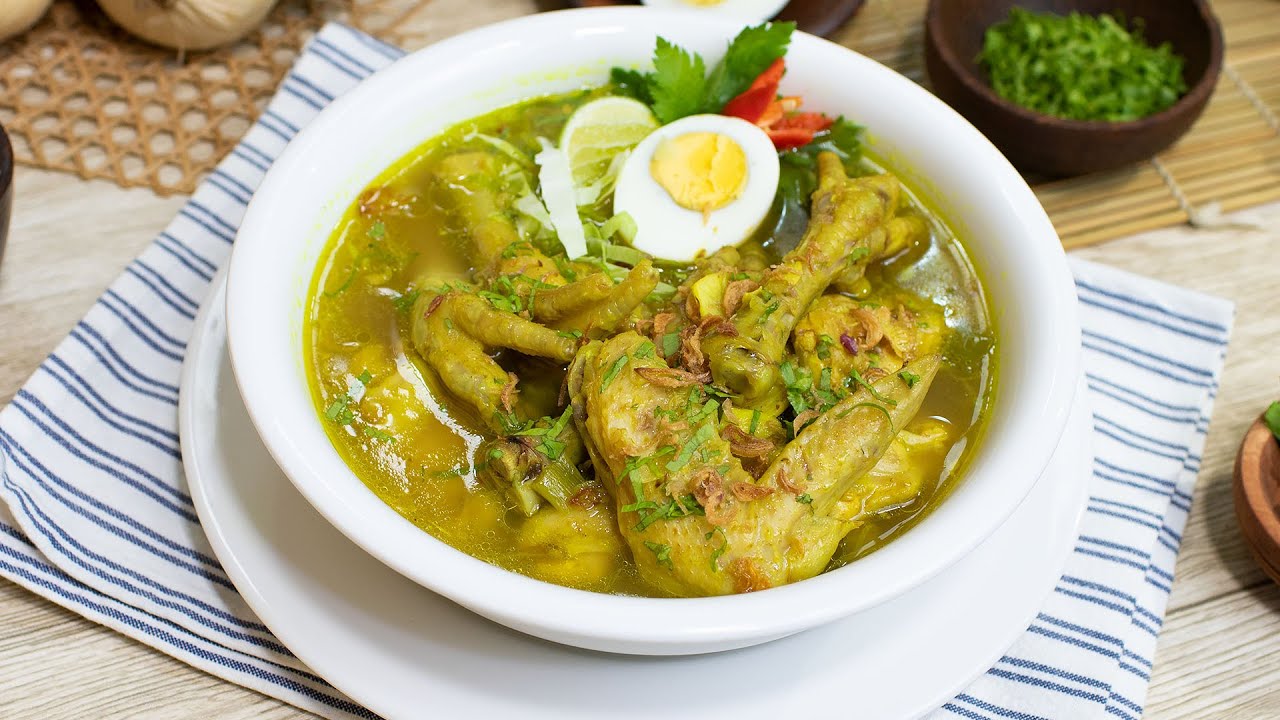 CARA MASAK SOTO TERSIMPLE ! WAJIB RECOOK ! - SOTO SAYAP DAN CEKER AYAM ...
