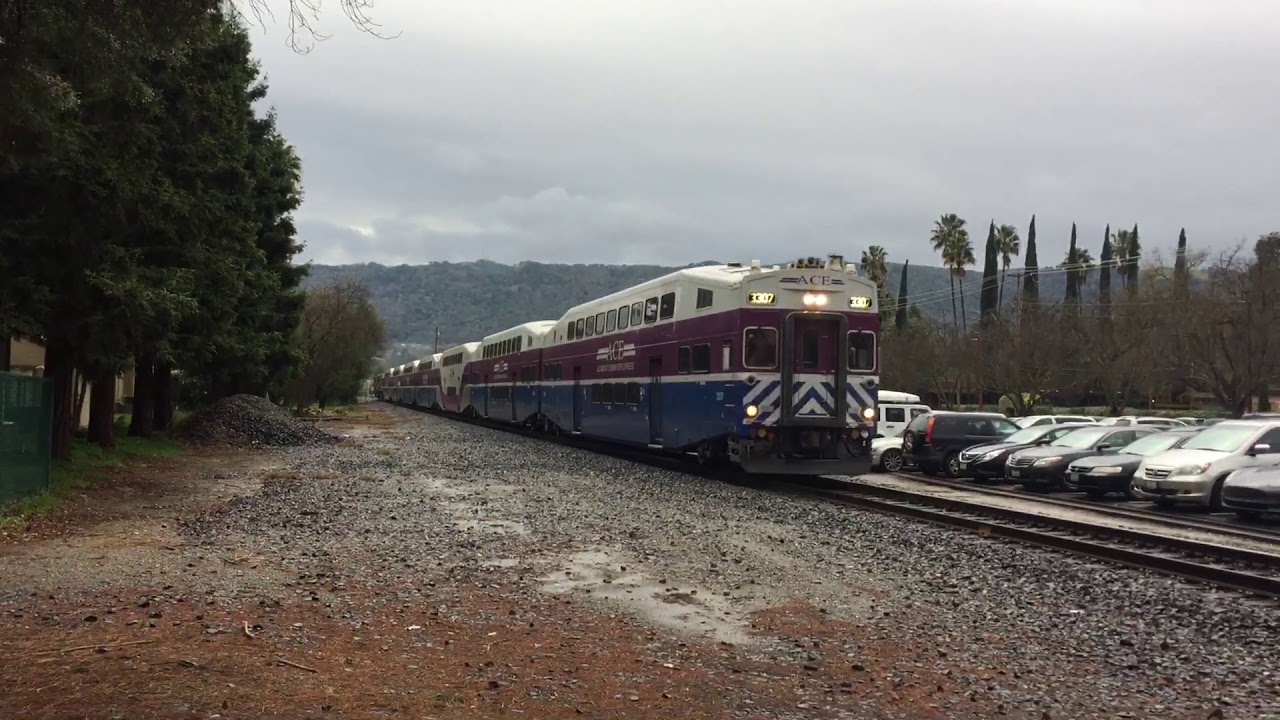 Ace 3104/3105 4:30 going through pleasanton - YouTube