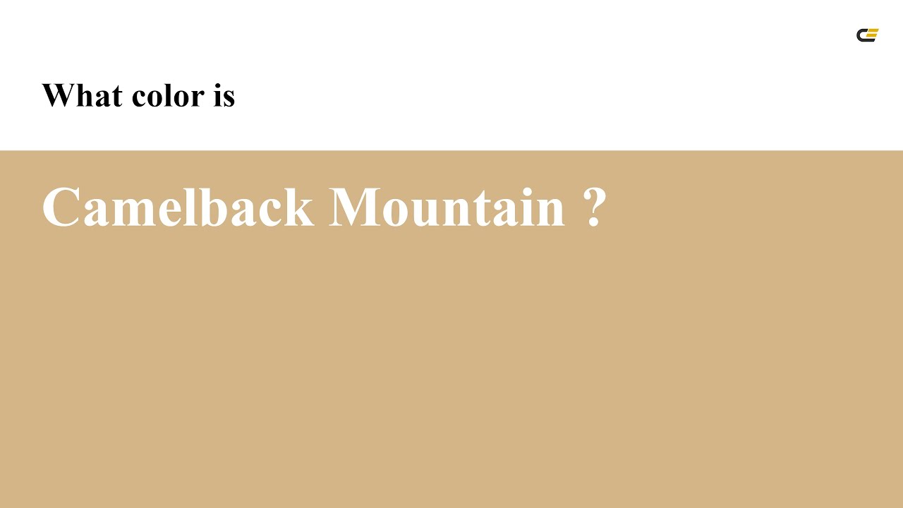 Camelback Mountain color #d3b587 hex color - Brown color - Cool color ...
