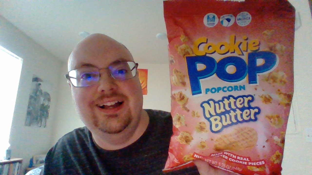 Cookie POP® Popcorn NUTTER BUTTER Taste Test - YouTube