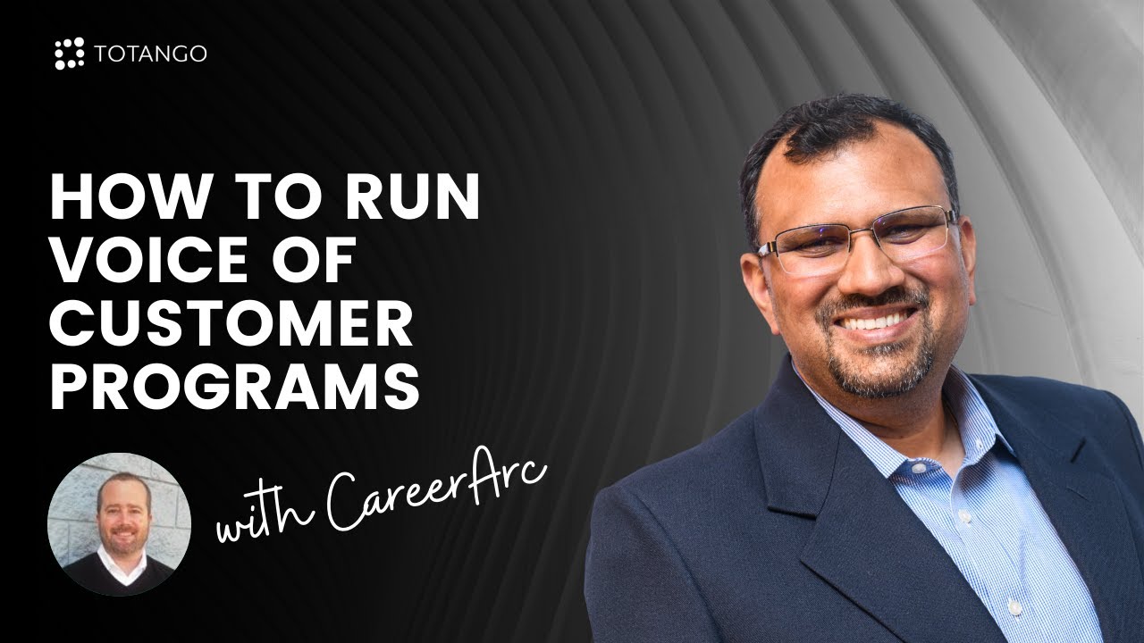 How to Run a Voice of the Customer Program - YouTube