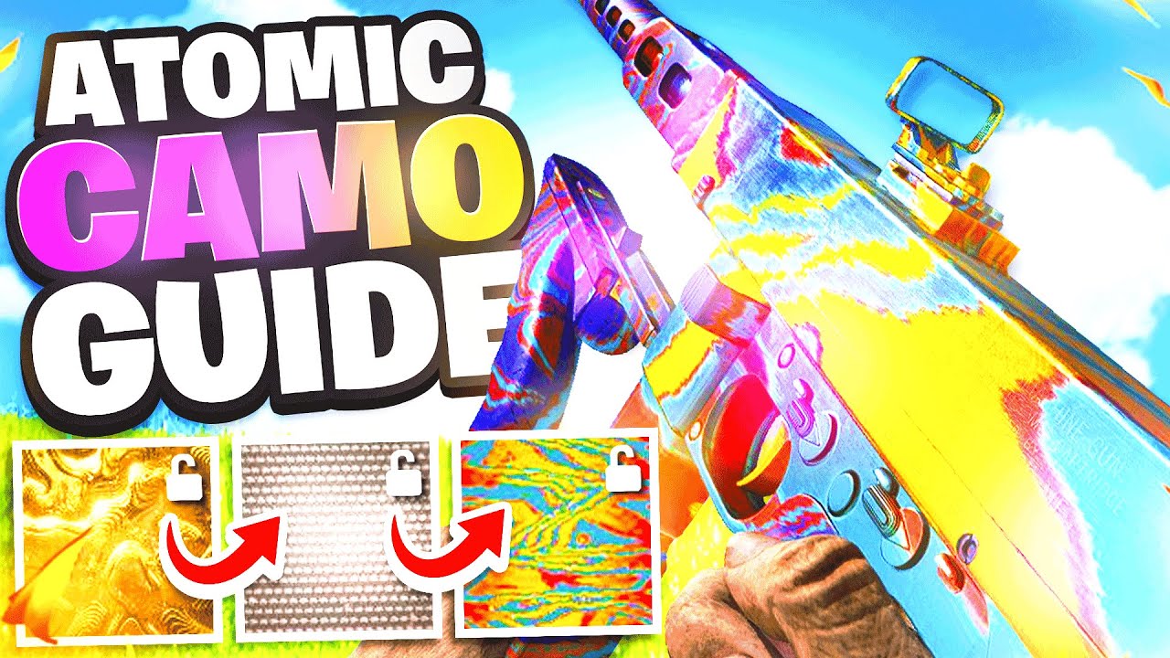 Top 10 SECRETS To Unlocked ATOMIC CAMO FASTER!! (Vanguard Atomic Camo ...