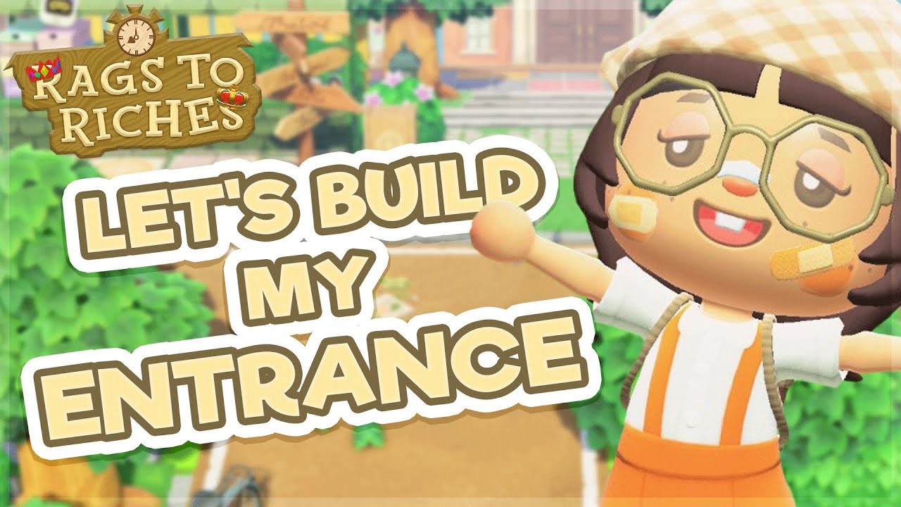 Decorating My Entrance.. NORMCORE?? | Rags To Riches | Animal Crossing ...