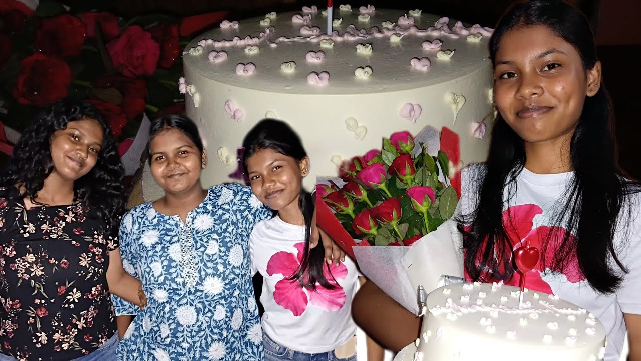 Dimpi का Birthday Celebration 🎂 🎉 - YouTube