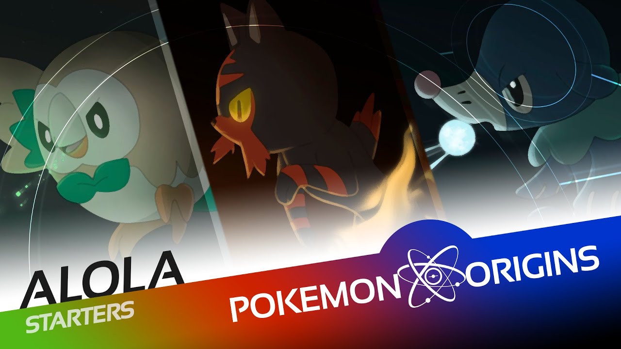 Pokémon Origins | Alola Starters - YouTube