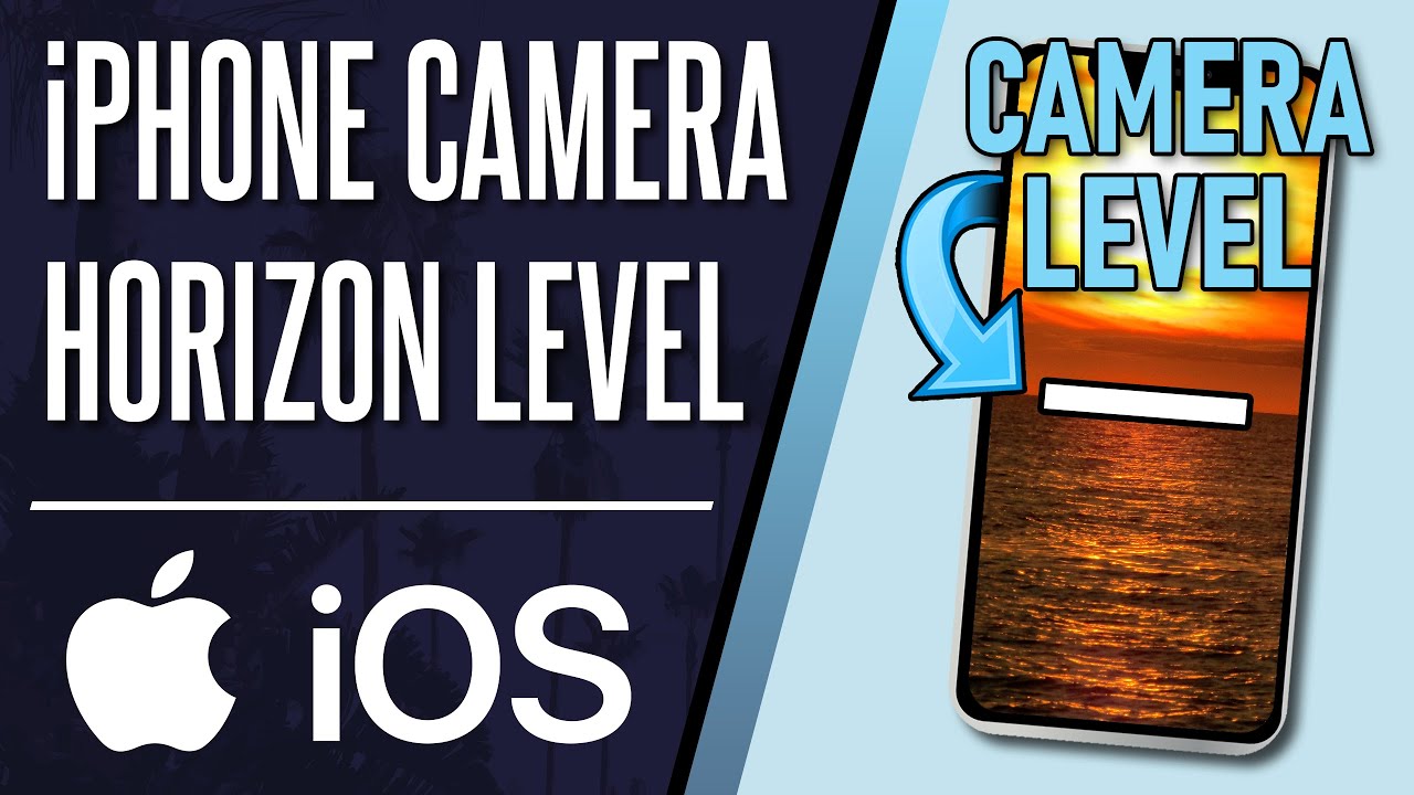 How to Turn ON or Turn OFF Horizon Level in Camera on iPhone (iOS 17 ...