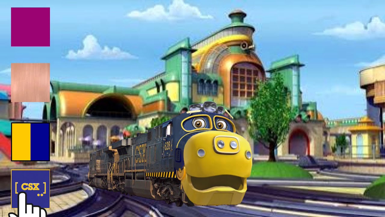 Chuggington Engines Changing Color Part 7 - YouTube