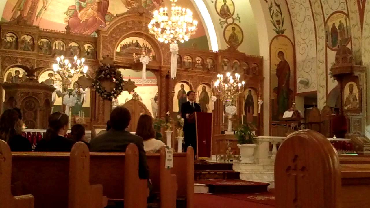 Theodore Monk - St. George Orthodox Church - Southgate, MI - YouTube