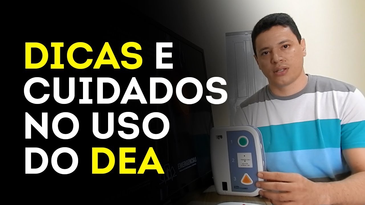 Como usar o DEA (Desfibrilador Externo Automático) | Dicas de execução ...