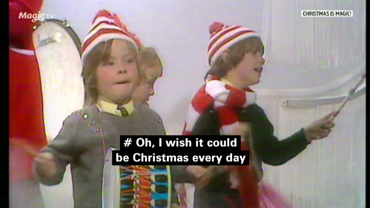 Wizzard I Wish It Could Be Christmas Everyday With Subtitles - YouTube