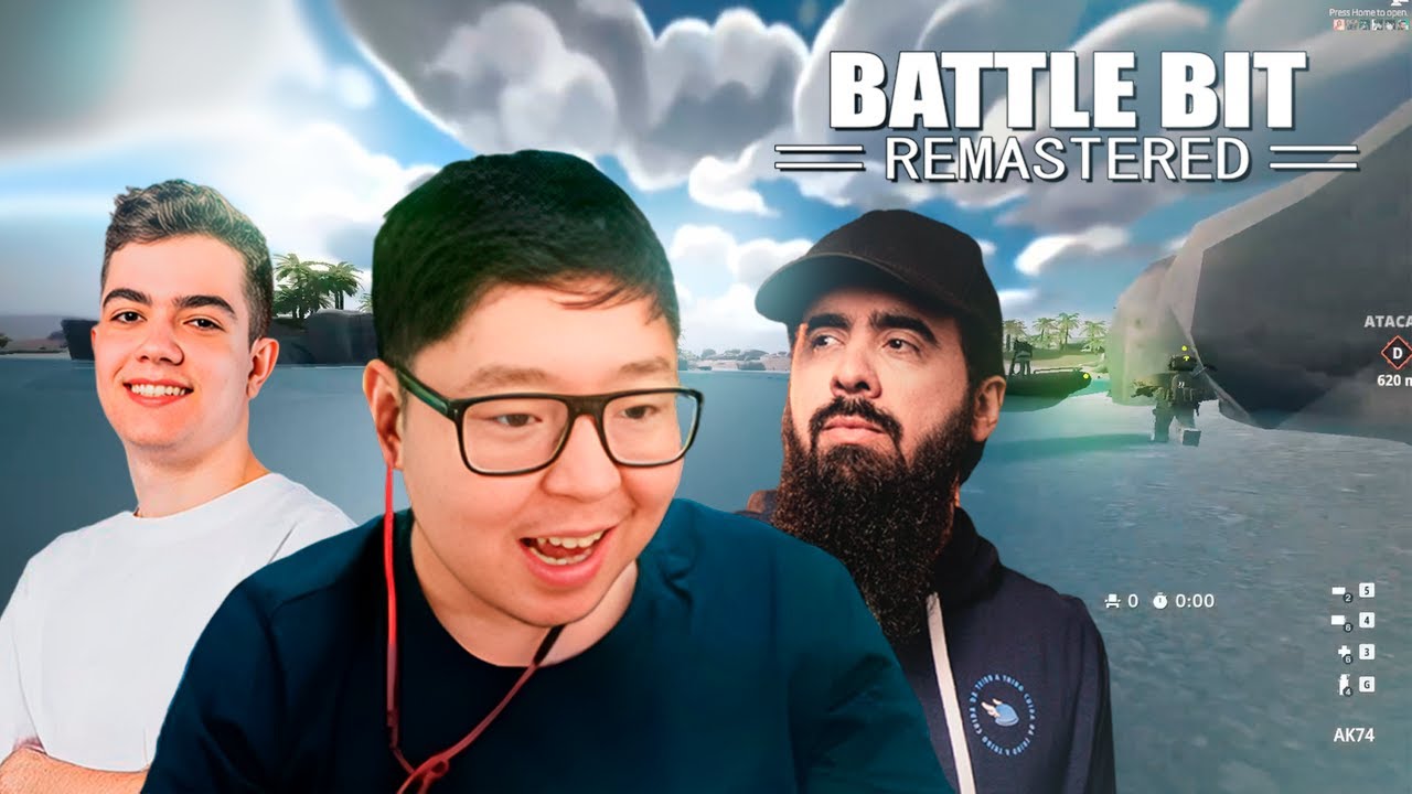LIMINHA JOGANDO BATTLEBIT COM BREXE E LAUQS - YouTube