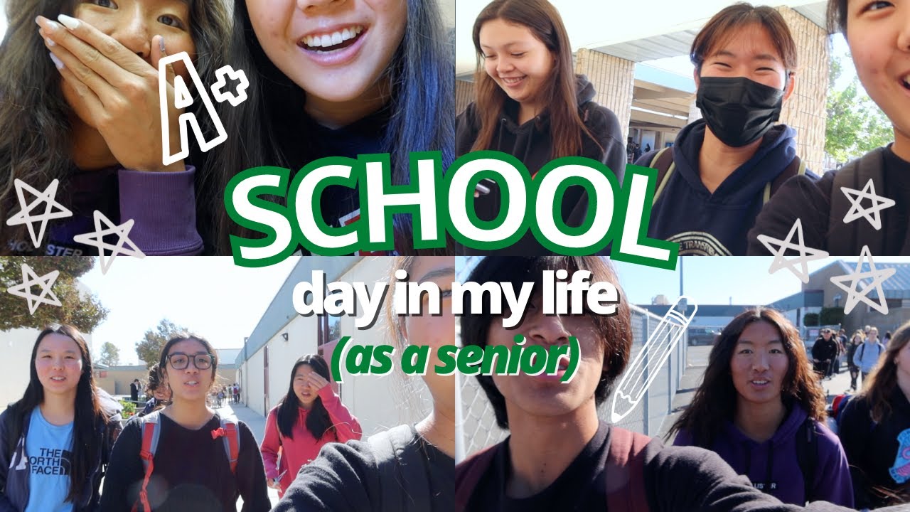 SCHOOL DAY IN MY LIFE | high school senior - YouTube