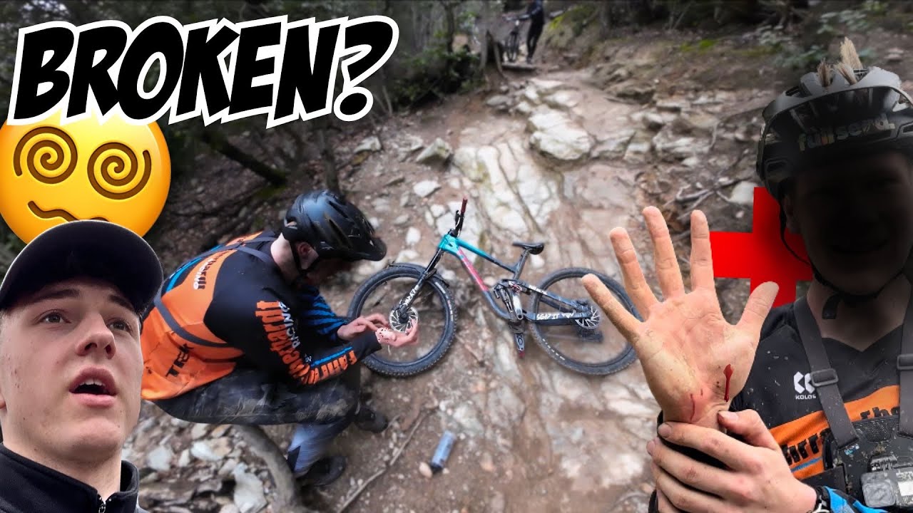 1000KM TRIP UND DIREKT GECRASHED😱 Florian Peters MTB - YouTube