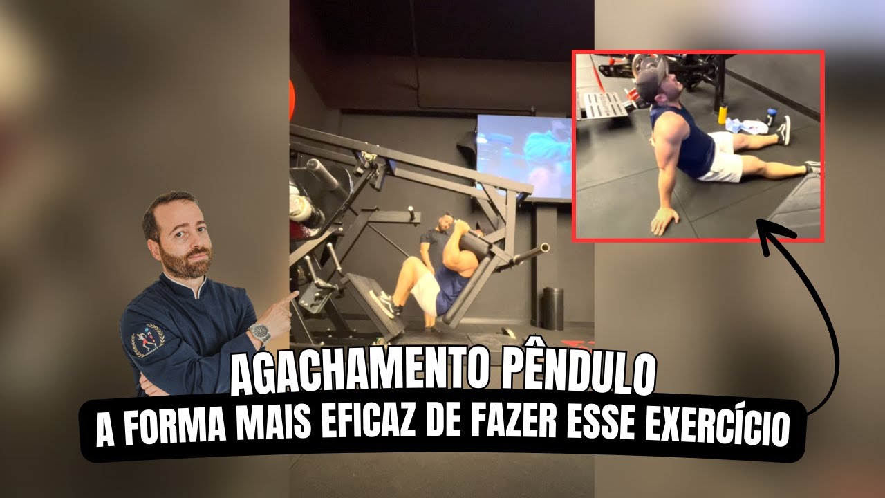 Agachamento Pêndulo: A Melhor Execução para Aumentar o Quadríceps ...