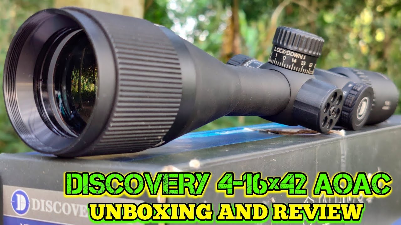 Discovery 4-16×42 AOAC Scope Unboxing And Review | Discovery Scope ...