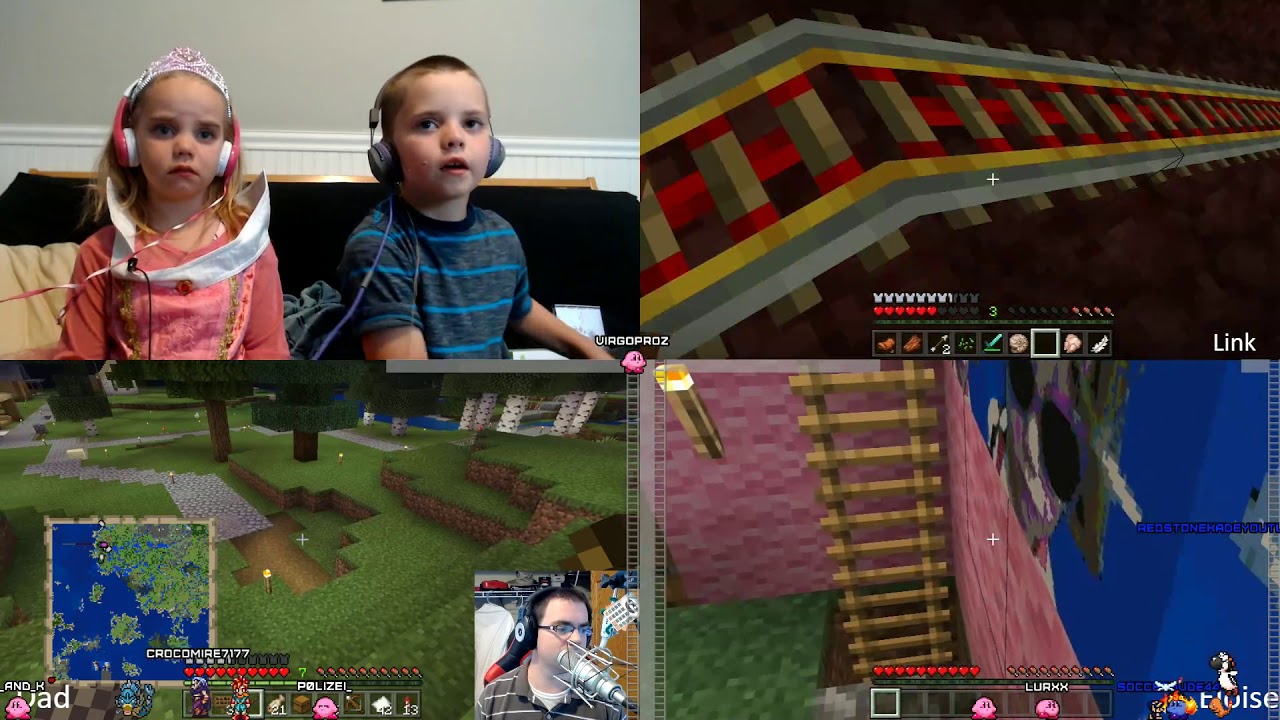 MC W/Dad - Eloise Emote has arrived! - Bedrock Realms - S2E51 - YouTube